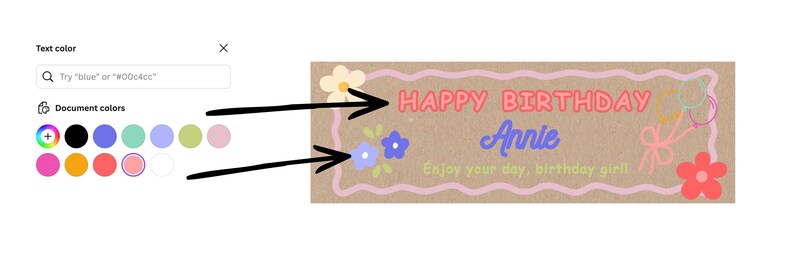 Editable Birthday Banner Template – Canva, Walgreens, CVS Print ...