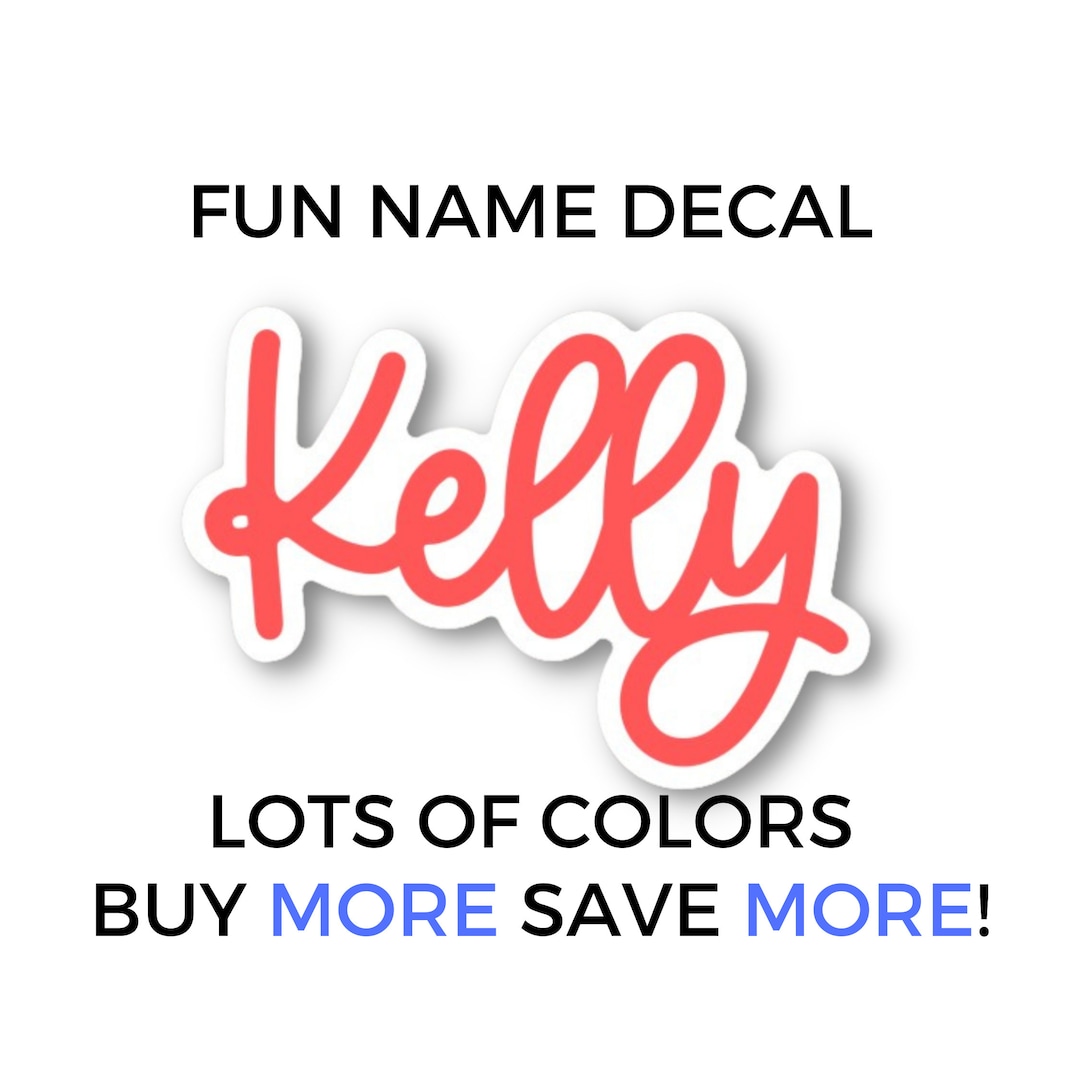 Water Bottle Sticker - Name Stickers - Car Decals - Vinyl Name Stickers ...