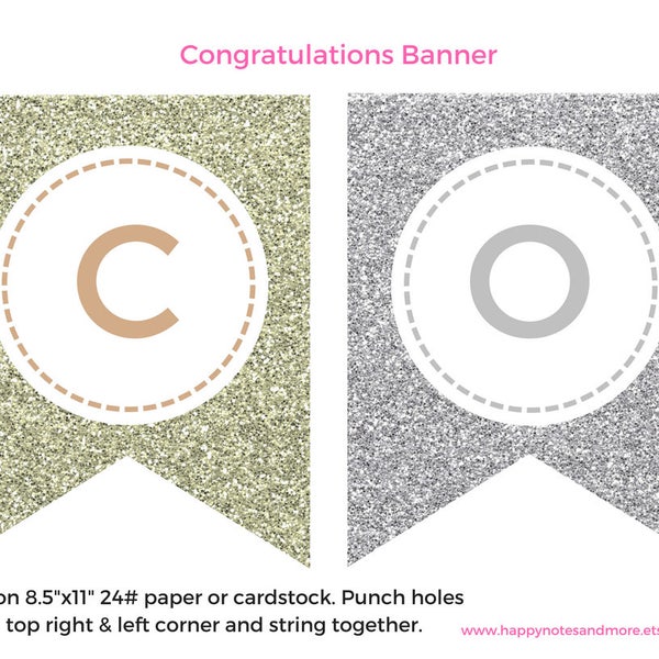 Congratulations Banner - Etsy UK