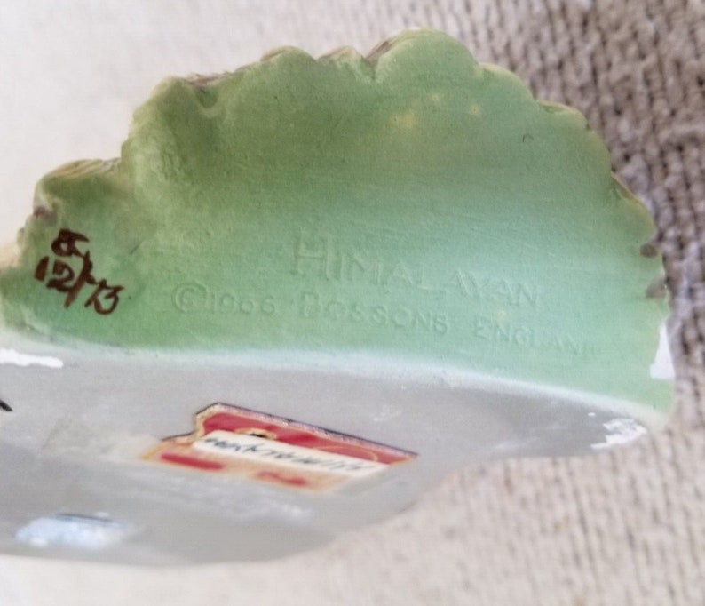 Bossons "himalayan 1966" Chalkware Wall Sculpture Head Excelnt ...