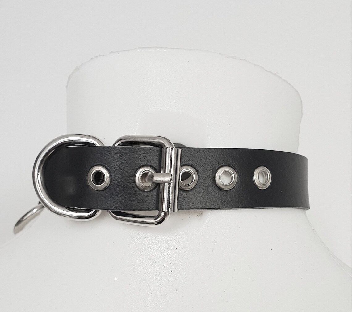 Gothic Punk Rock Biker Chain Choker - Etsy