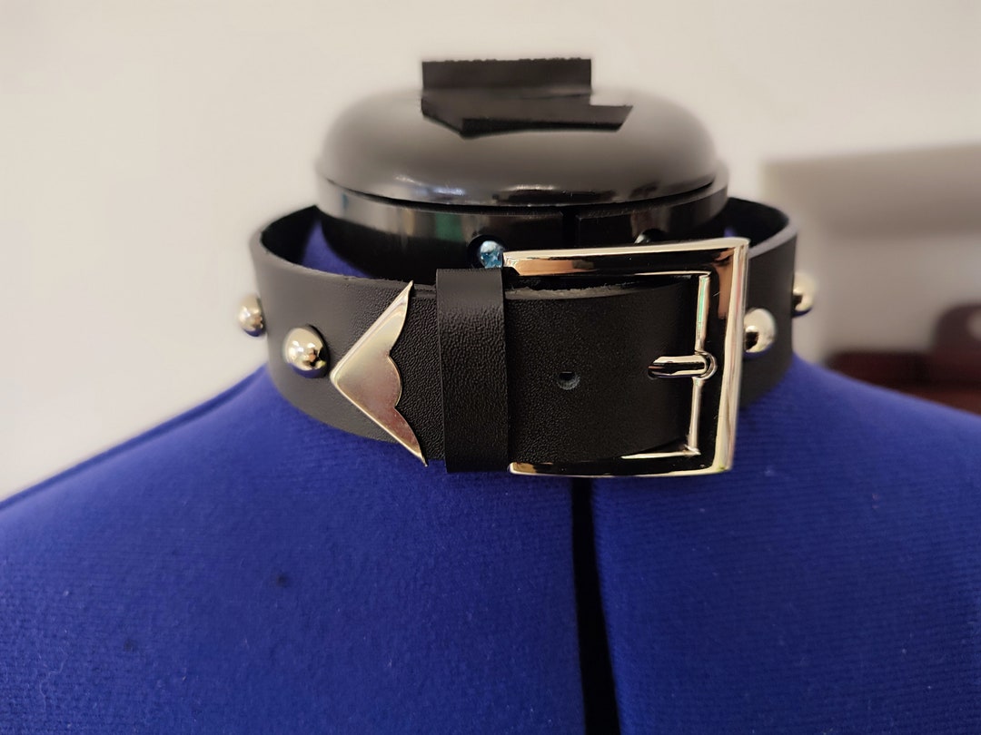 Ed Choker With Big Buckle Anime Cosplay Leather Choker - Etsy
