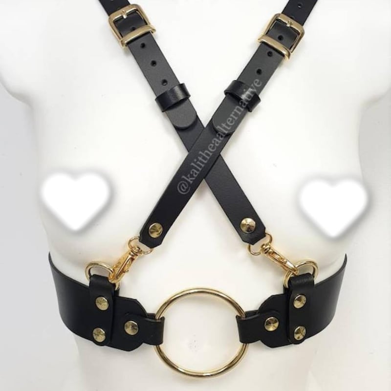 Goth Harness - Etsy