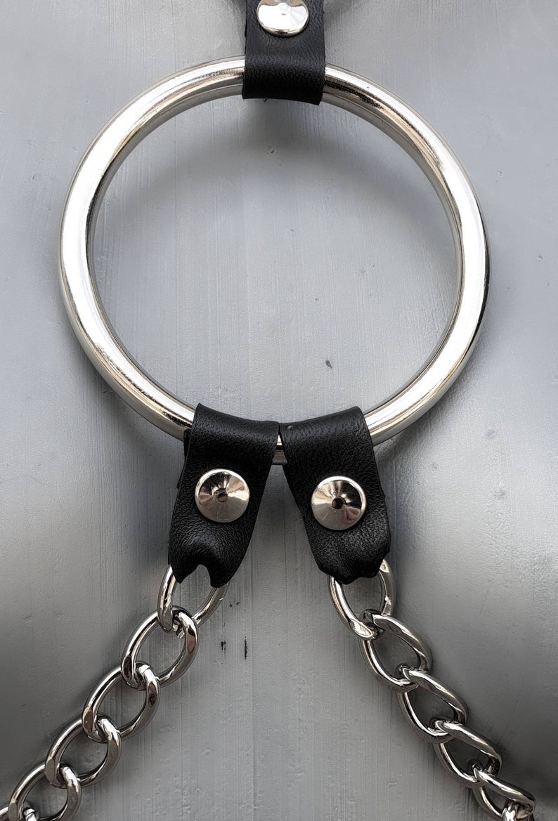 Chunky Chain Minimalist Gothic Harness - Cage Bra Harness - Etsy