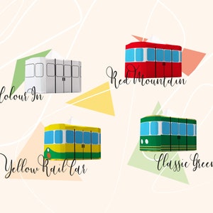 DIY Cable Car Template & Poster - Etsy