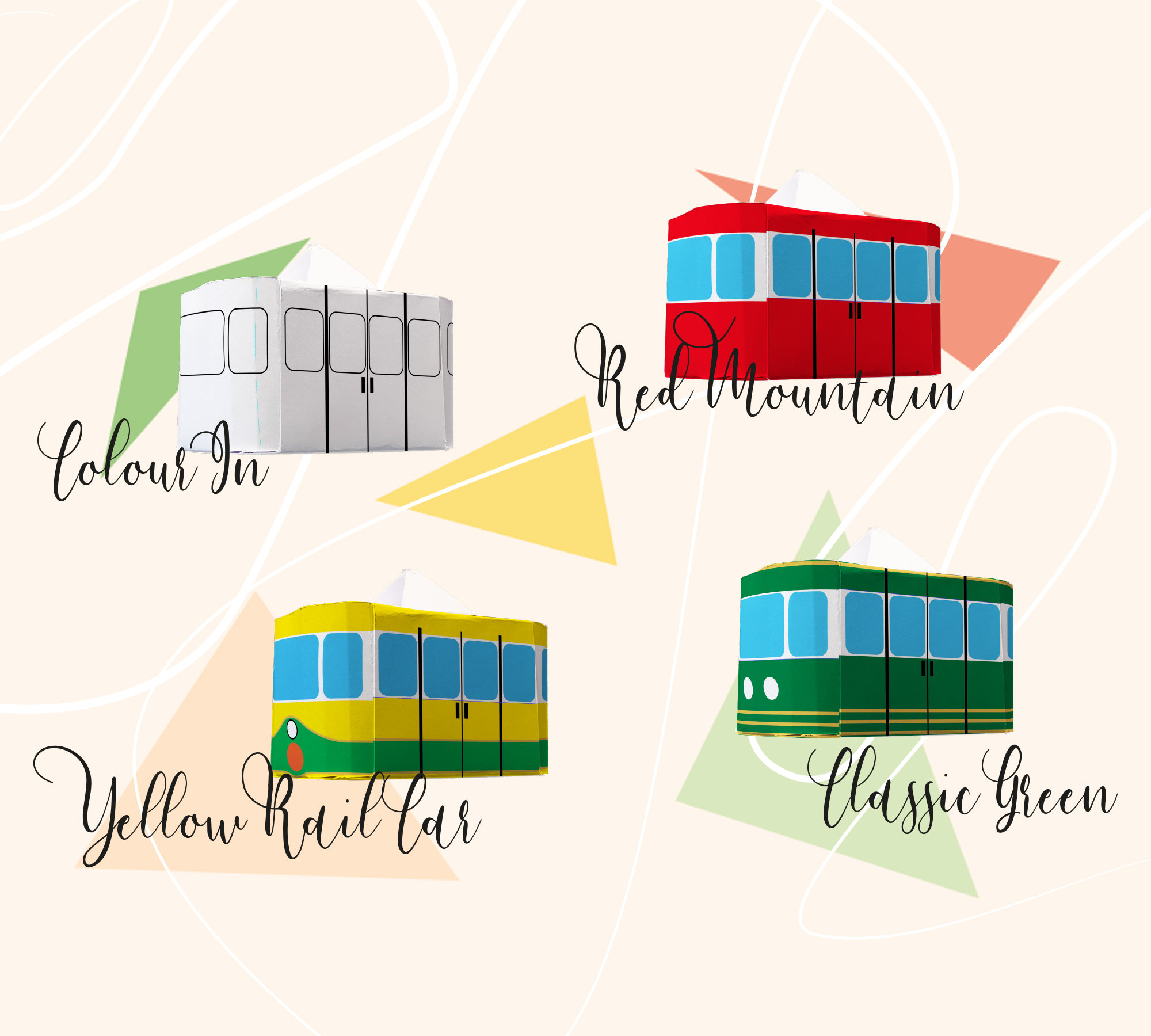 DIY Cable Car Template & Poster - Etsy