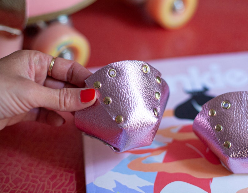 Metallic Eco-leather Roller Skate Toe Guards Toe Caps - Etsy