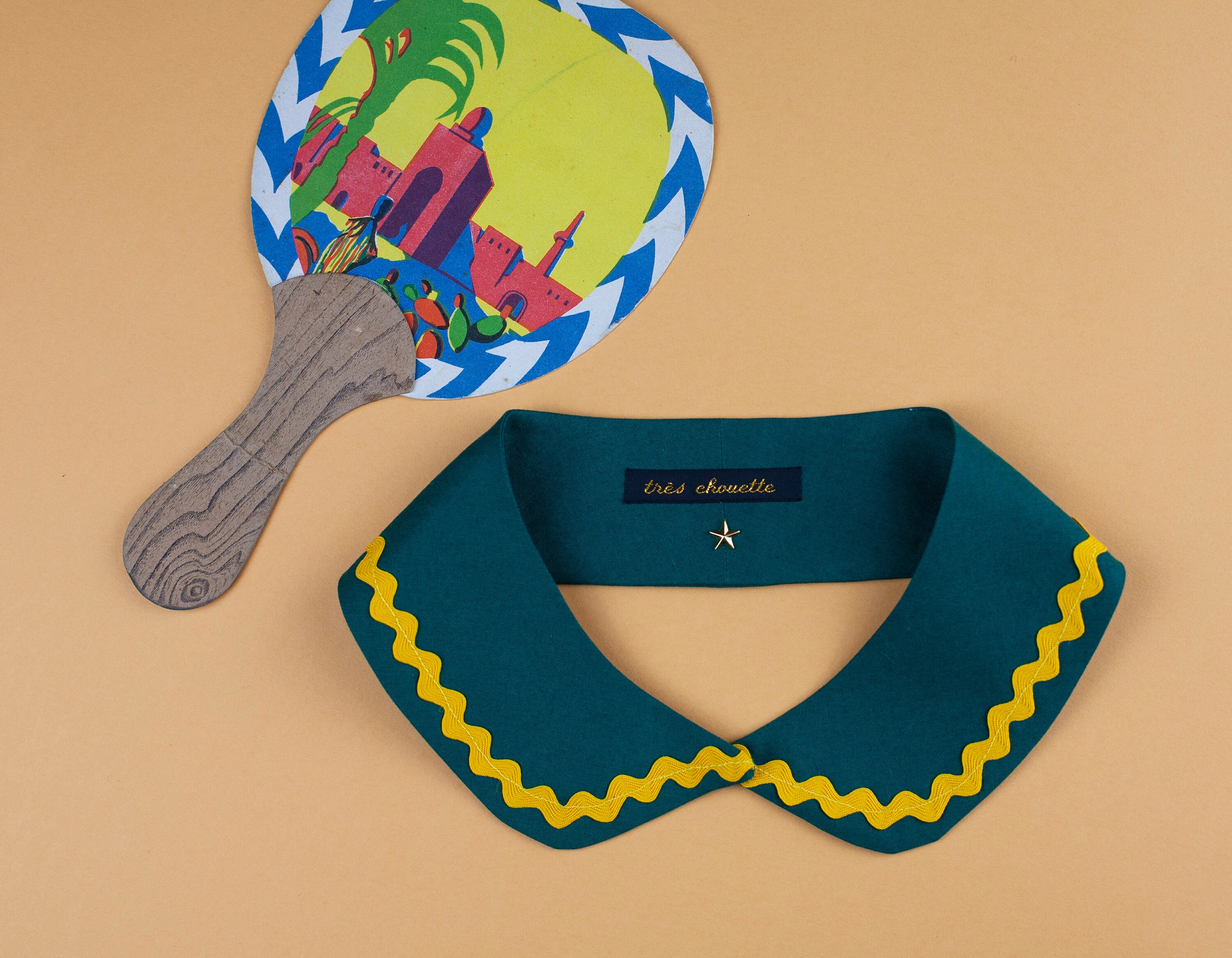 Peter Pan Collar Featuring Ric Rac Ribbon - Etsy