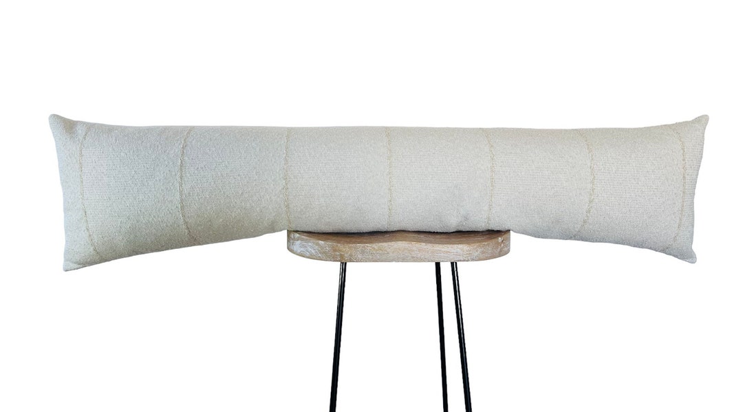 Long Lumbar Pillows 12x48 14x36 14x48 Sand Stripe Pillow - Etsy
