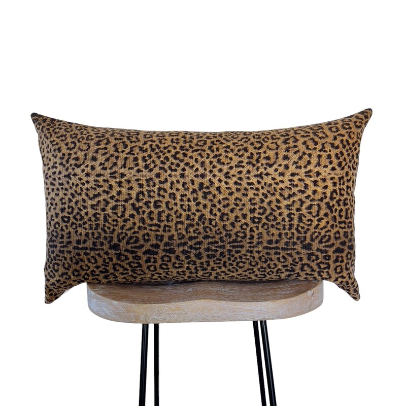 Leopard Print Pillow - Etsy