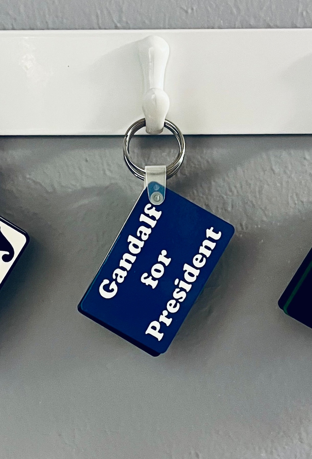 Keychain - Gandalf for President - Etsy