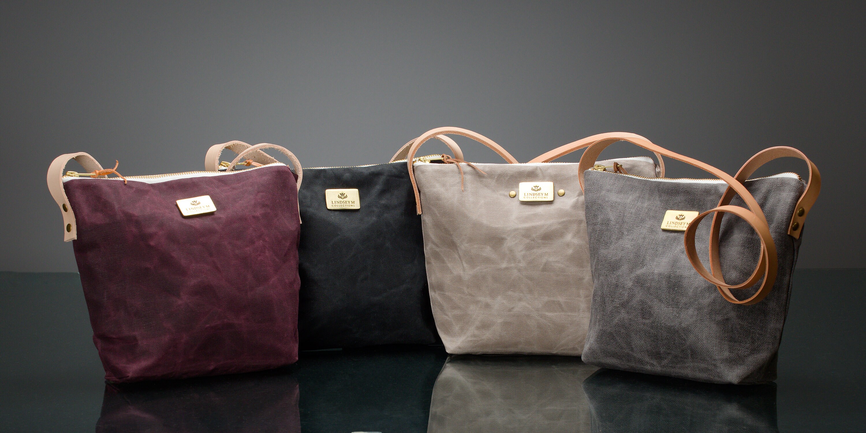Small Waxed Canvas Shoulder Purse | Eco Mini Purse | Durable Canadian ...