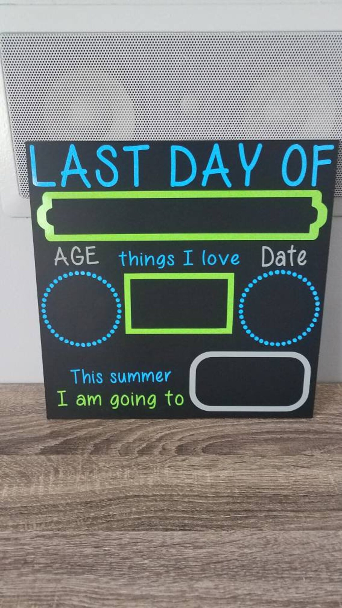 1st Day of School Chalkboard - First Day of School Chalkboard - Back to ...