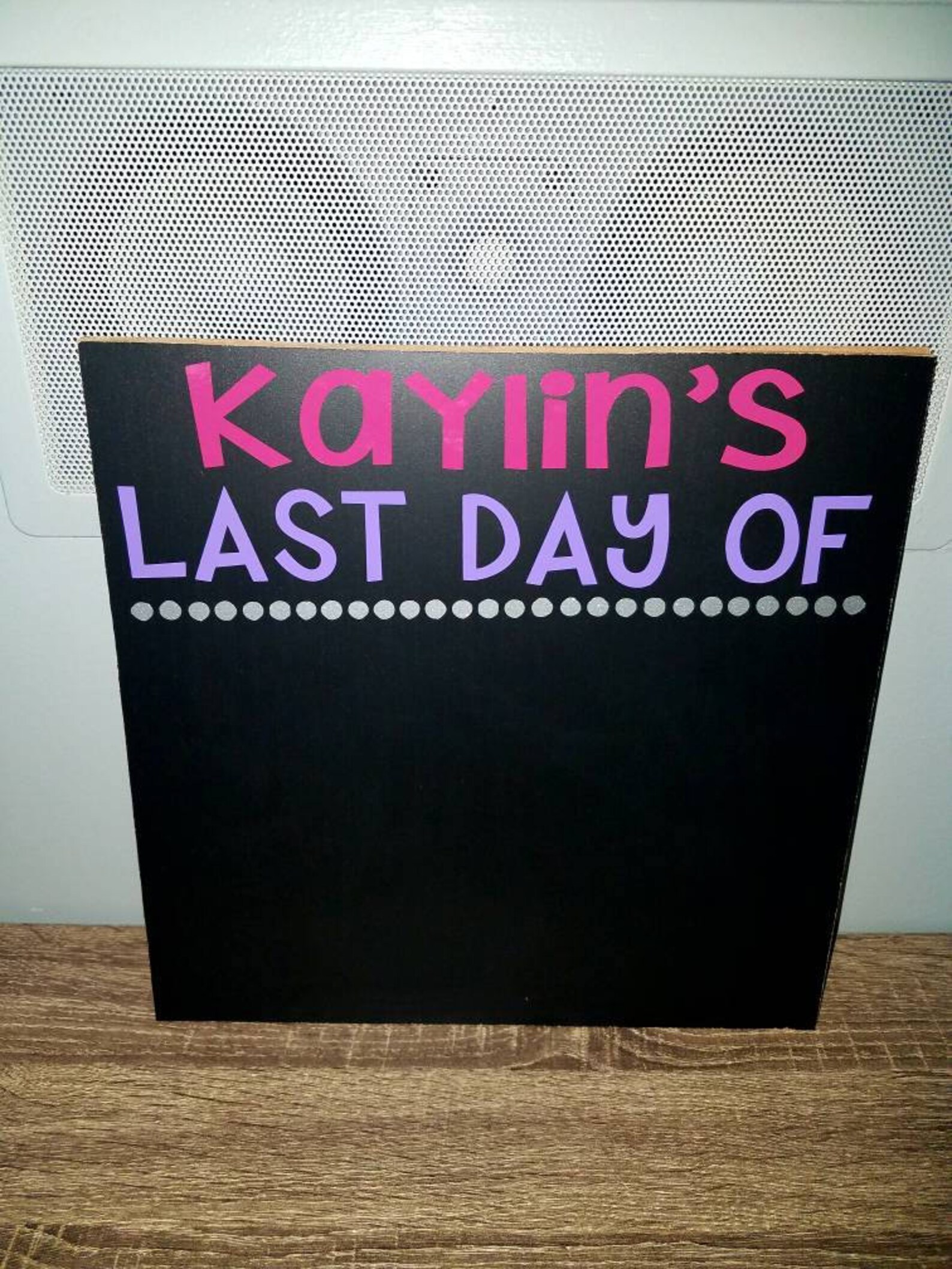 First Day of School Chalkboard / Last Day of School Chalkboard - Etsy