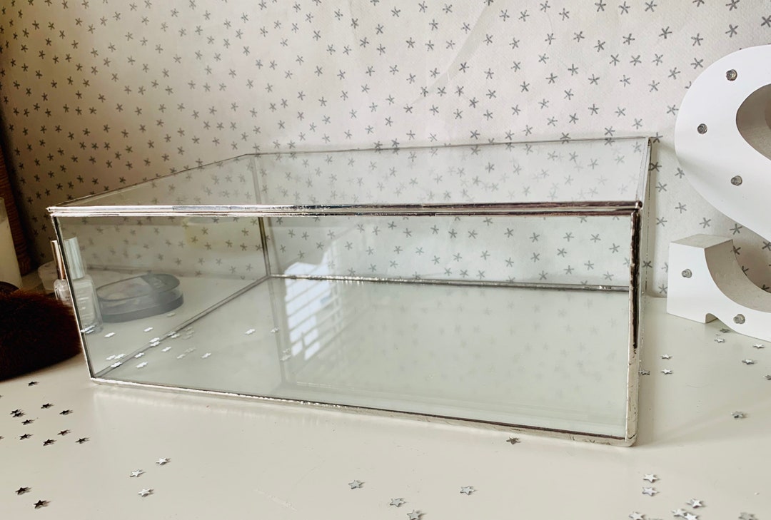 Glass Display Box, Presentation Case, Glass Showcase, 30cm X 20cm X ...
