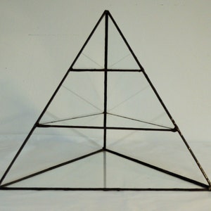 Crystal Shelf, Pyramid Shelf, Craft Fair Jewellery Display, Triangle ...