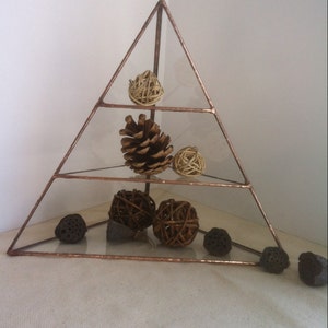 Crystal Shelf, Pyramid Shelf, Craft Fair Jewellery Display, Triangle ...