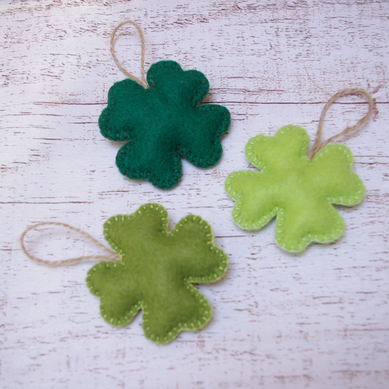 Shamrock Ornaments - Etsy