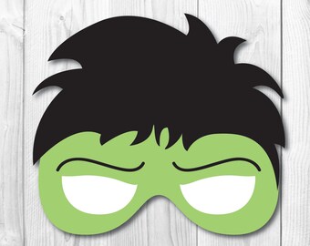 Hulk mask | Etsy