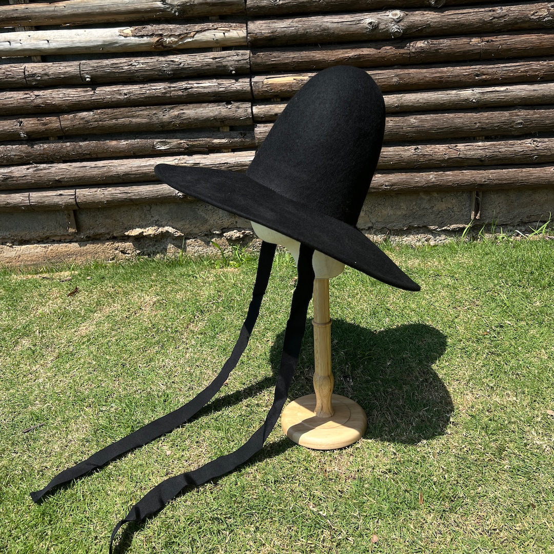 High Top and Large Eaves Wool Felt Magic Hat Autumn and Winter Top Hat ...