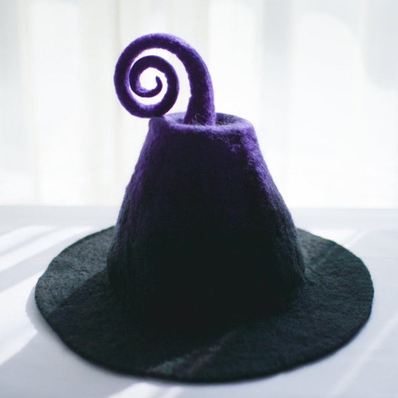 Hand-made Felted Custom Hat Halloween Costume Hat. . Wizard - Etsy