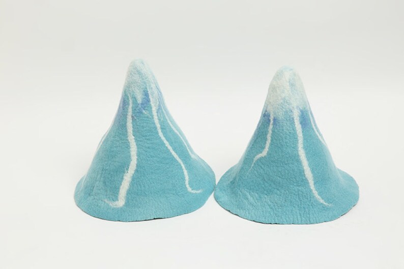 Handmade Wet Felt Original Cold Glacier Basin Hat | Etsy