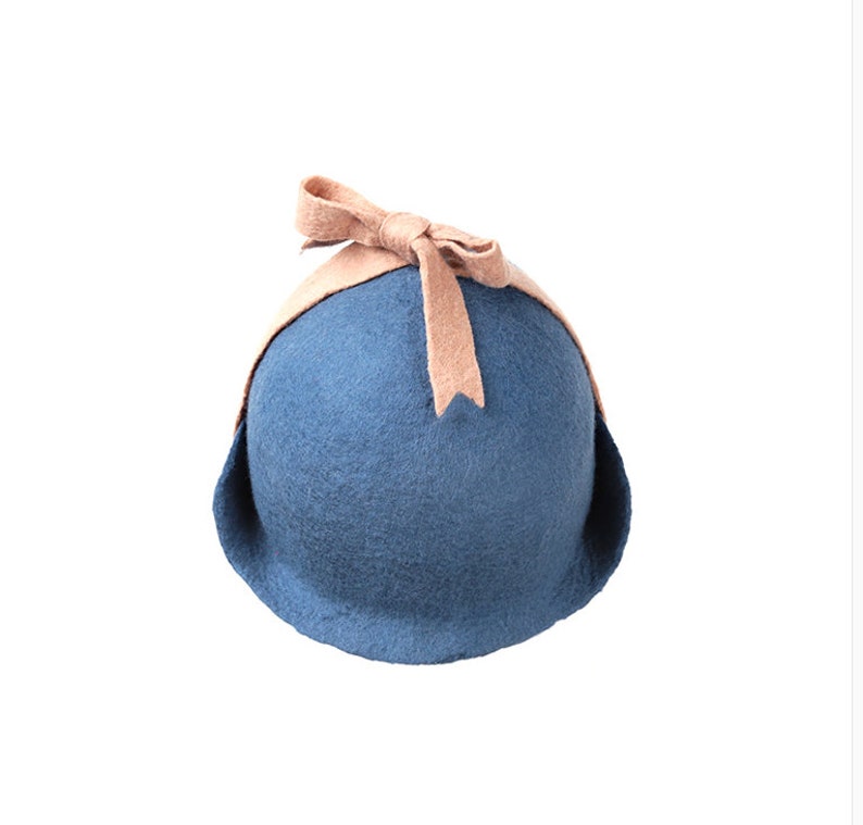 Original design creative hat female hat wool felt handmade | Etsy