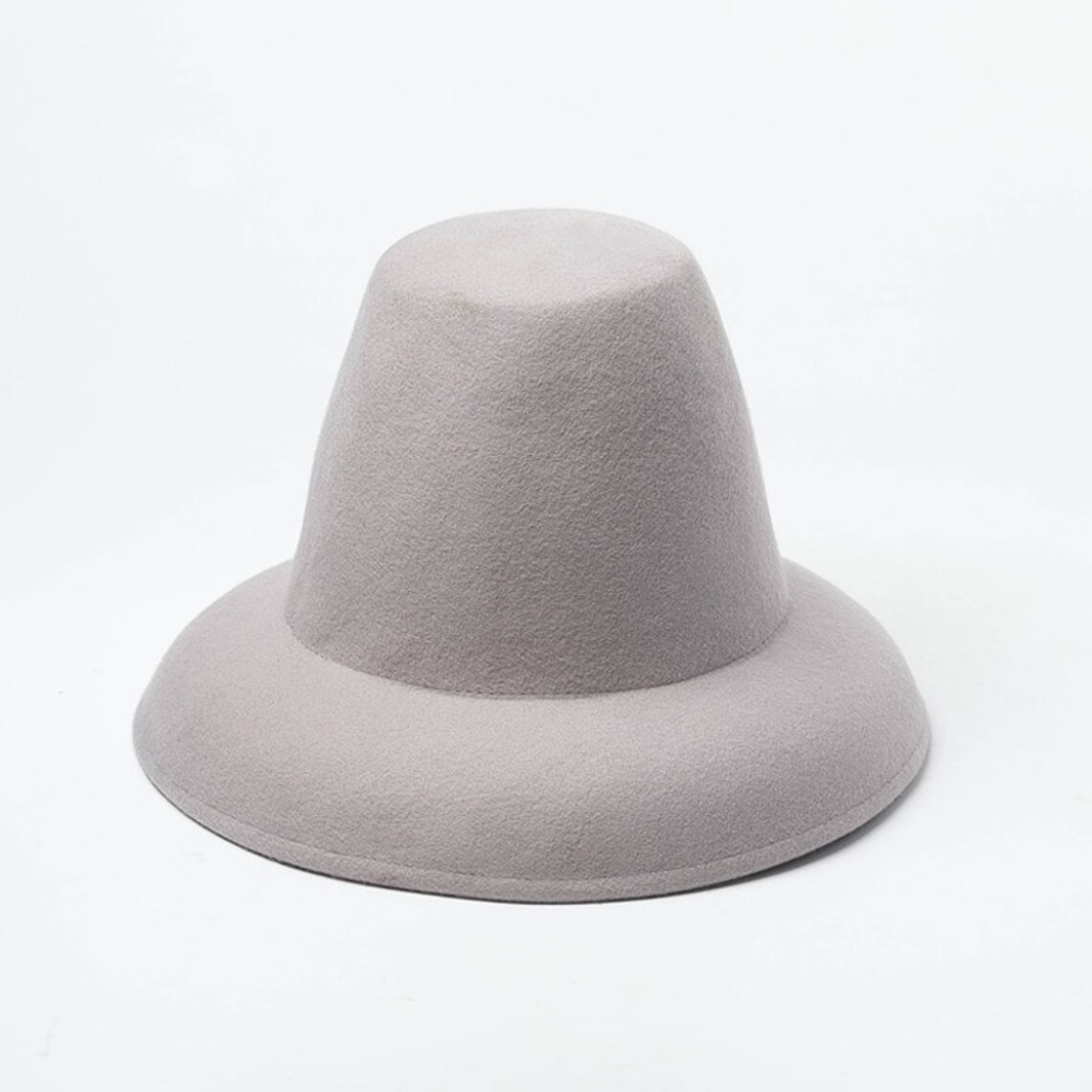 Retro Conical High Top Wool Hat Stage Show Travel Fashion - Etsy