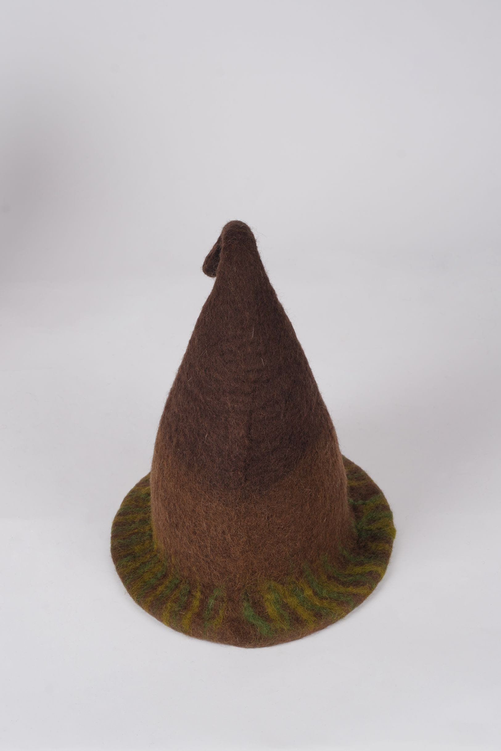 Wool Wet Felt Made Earth Wizard High Hat Halloween Gift Hat - Etsy