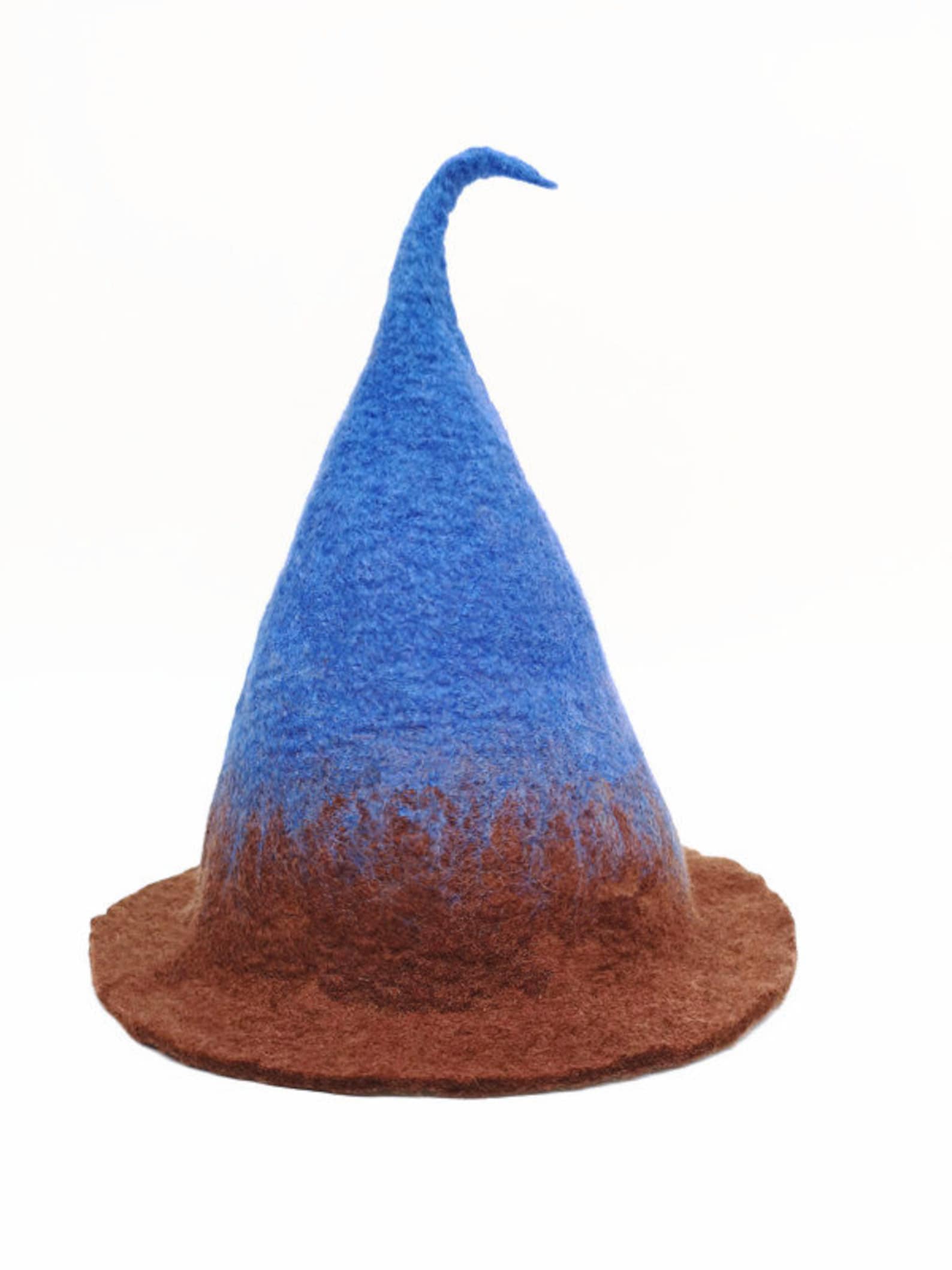 Hand-made Felted Wizard Wizard Monochrome Hat Size Can Be - Etsy