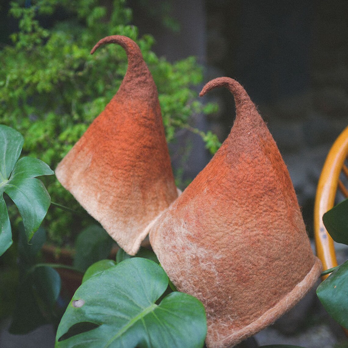 Hand-made Felted Hat Made by Hand Custom-made Baby Earth Elf | Etsy