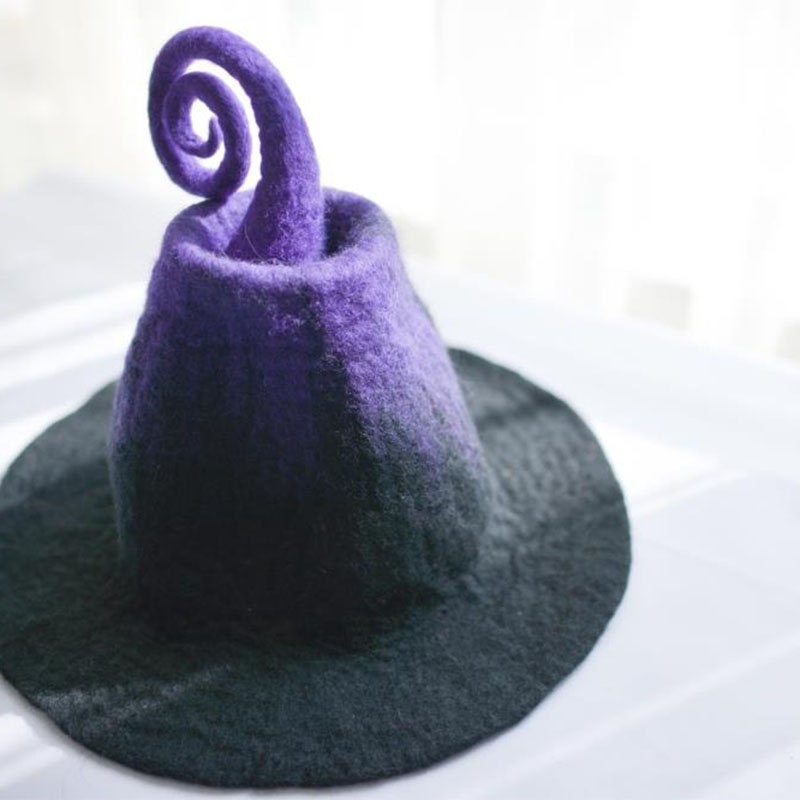 Hand-made Felted Custom Hat Halloween Costume Hat. . Wizard - Etsy