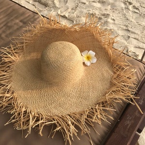 Beach Hat French Retro Summer Sun Hat Holiday Beach Black Big Bell Hat ...