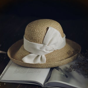 New Women's Boutique Laffei Straw Hat Shading Leisure Vacation Frilly ...