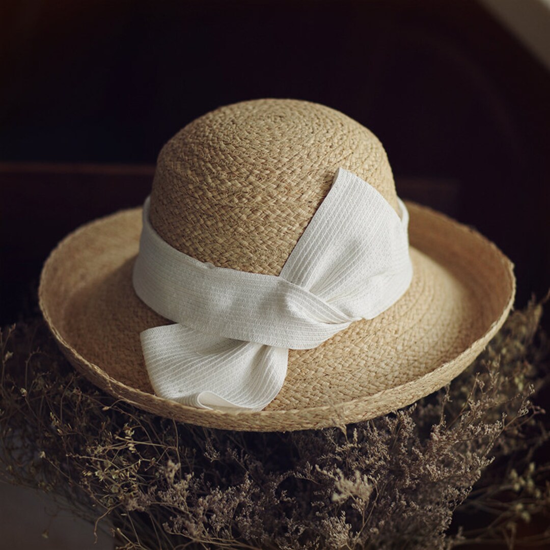 New Women's Boutique Laffei Straw Hat Shading Leisure Vacation Frilly ...