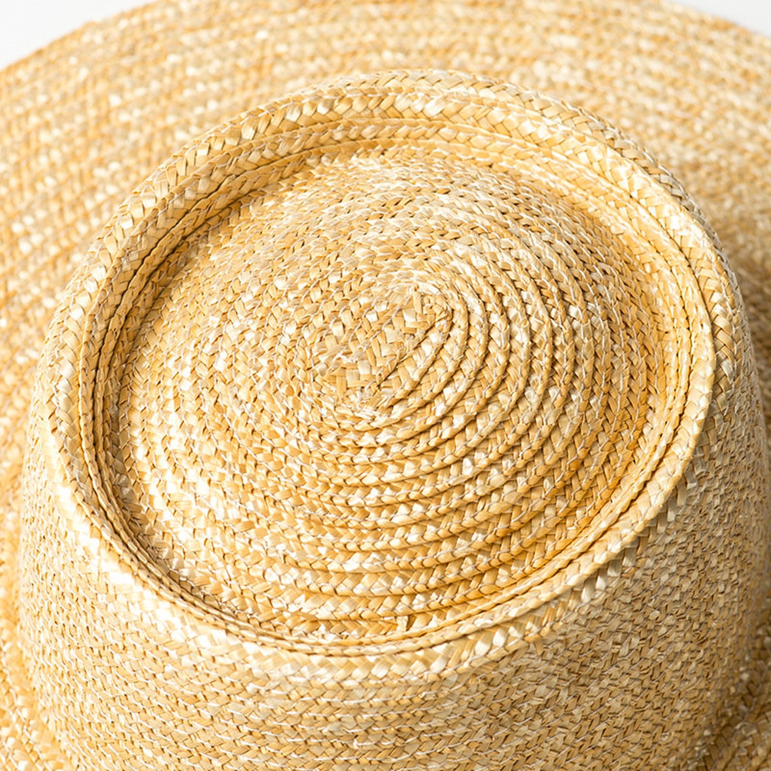 Simple Ring With High Straw Straw Straw Hat for Lady Sun - Etsy