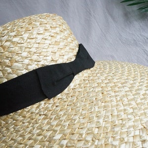 French Style European and American Serrated Straw Big Hat - Etsy