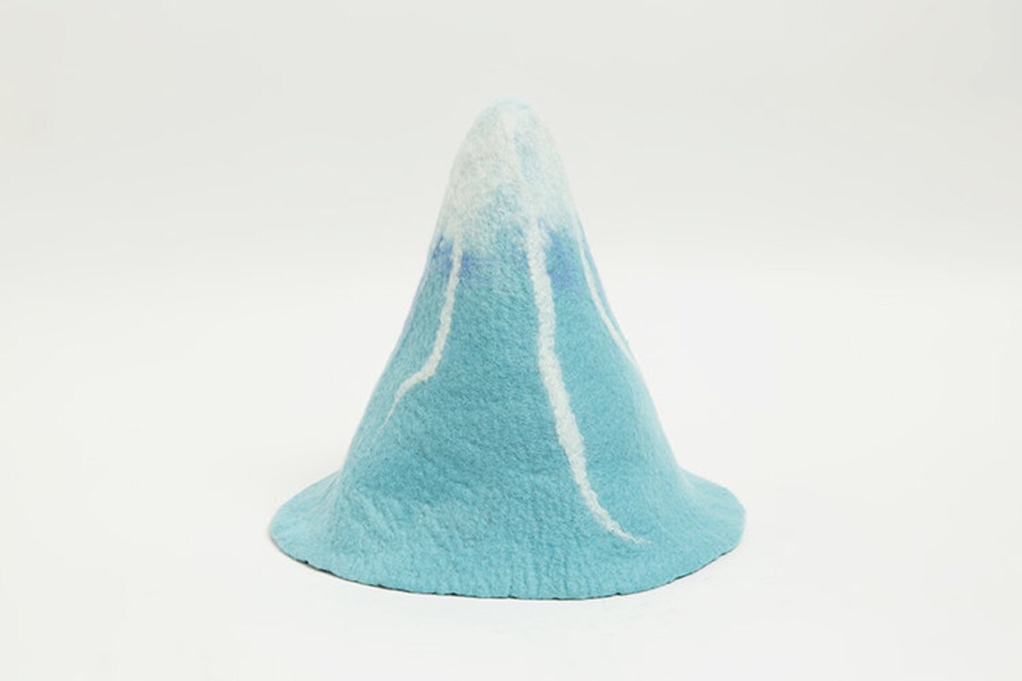 Handmade Wet Felt Original Cold Glacier Basin Hat | Etsy