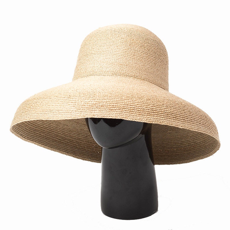 Domed large eaves meticulous laffei straw hat stage show | Etsy