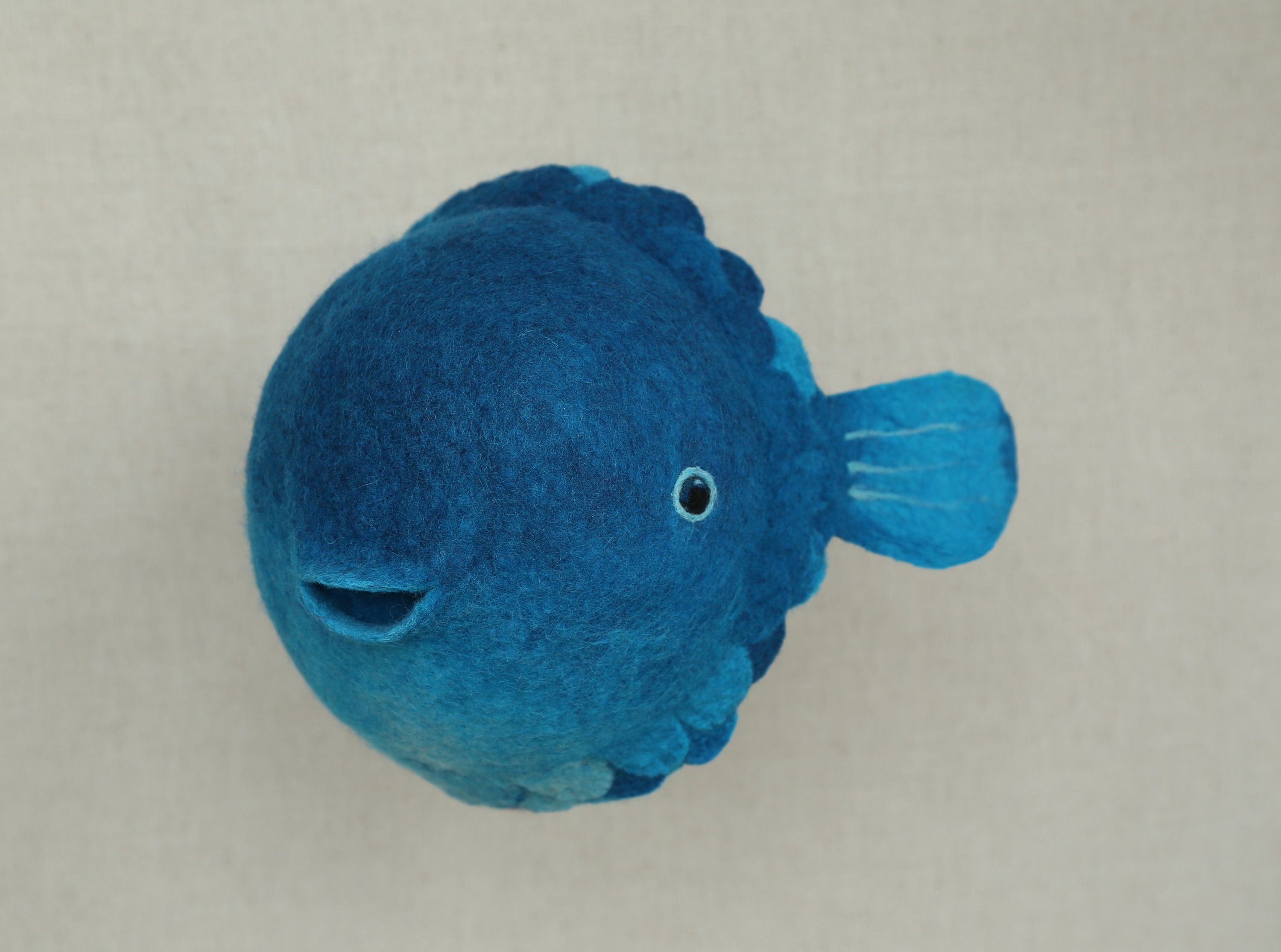 Fish Hat Wool Wet Felt Made Earth Wizard High Hat Halloween | Etsy