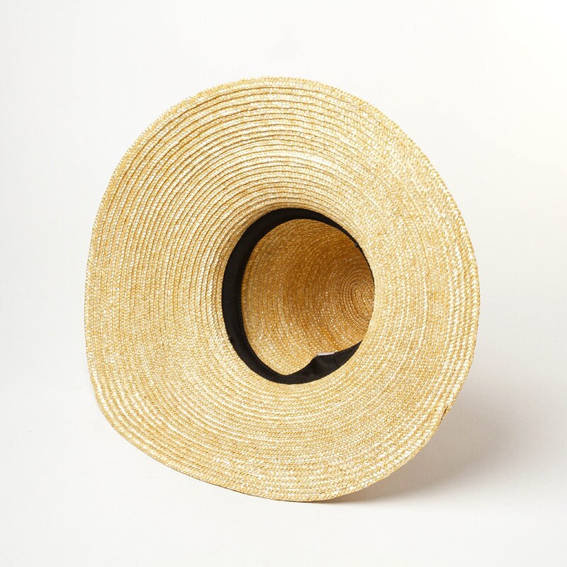 The Spire Straw Hat Straw Hat Stage Fashion Show Style Straw - Etsy