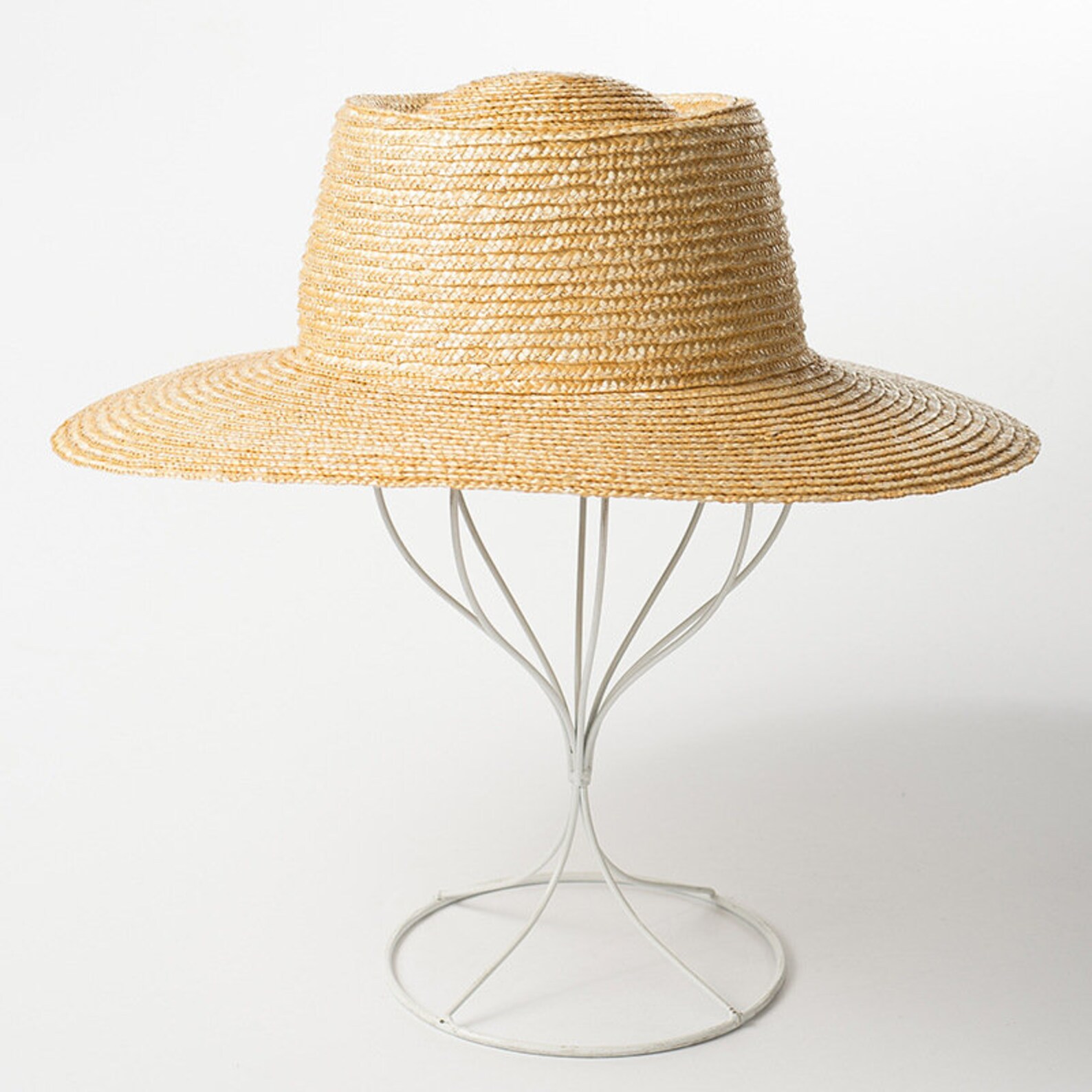 Simple Ring With High Straw Straw Straw Hat for Lady Sun - Etsy