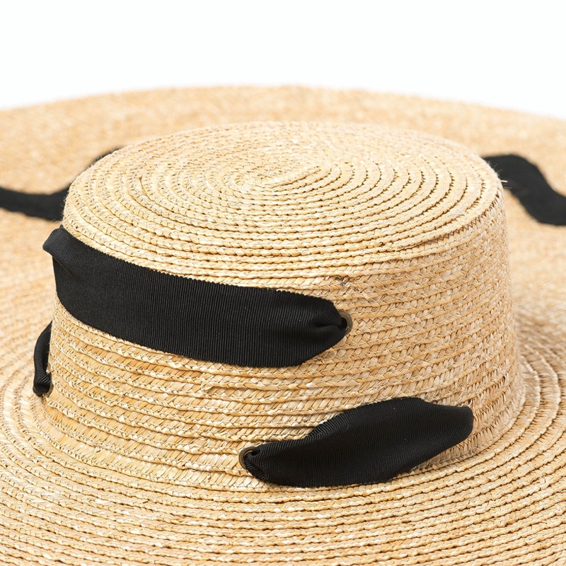 Spring and Summer New Wave Stick Cloth Decoration Large Brim | Etsy