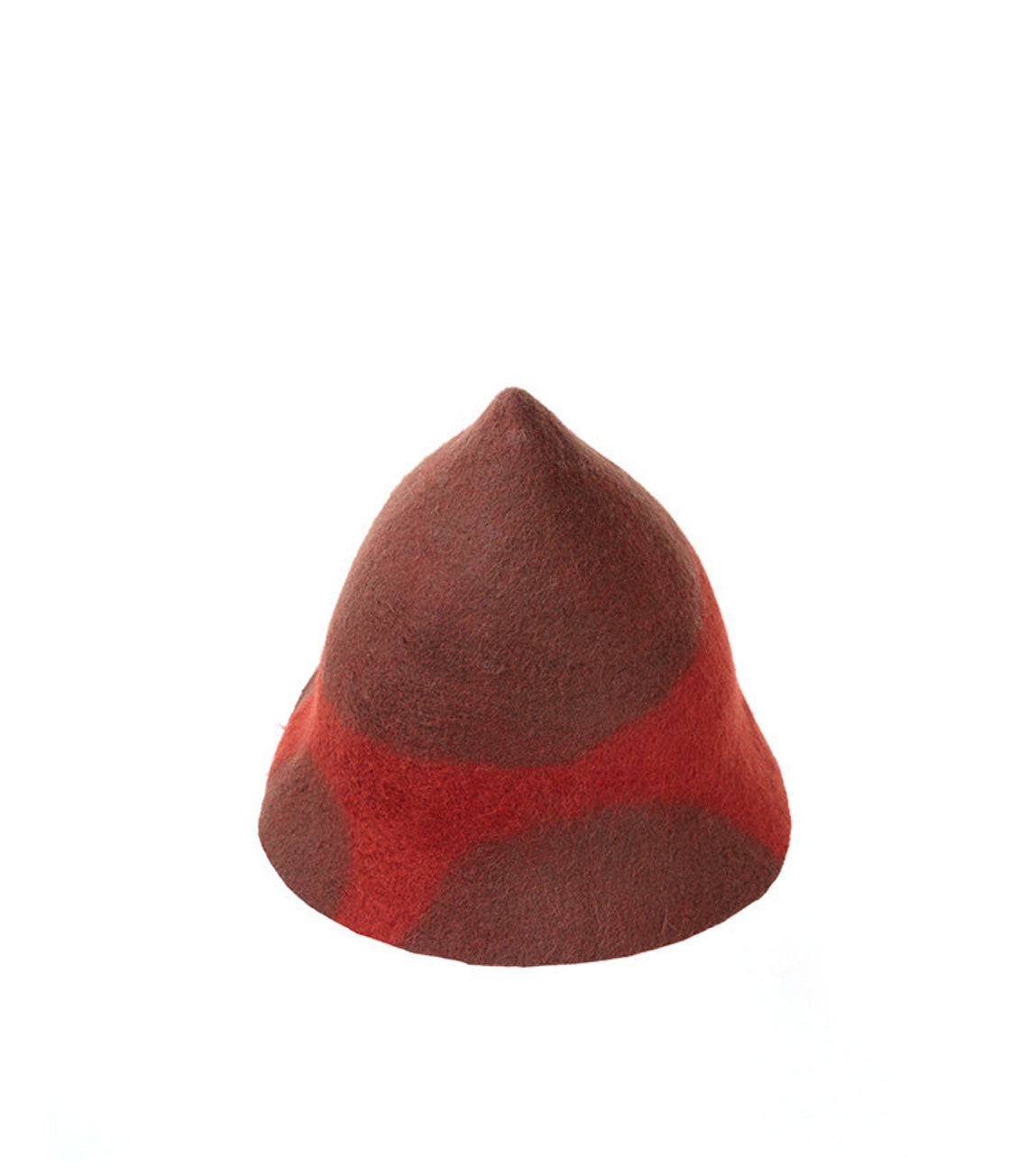 Wool Felt Hat Wool Cap Original Design Handmade Pinecone Top Cap ...