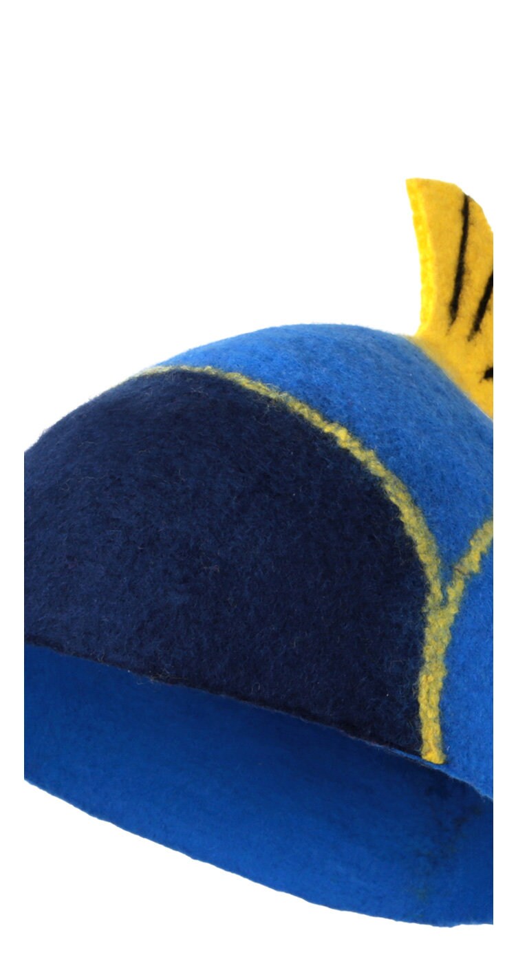 Original Handmade Felt Hat Tropical Fish Hat Cute Hat Wool Hat | Etsy