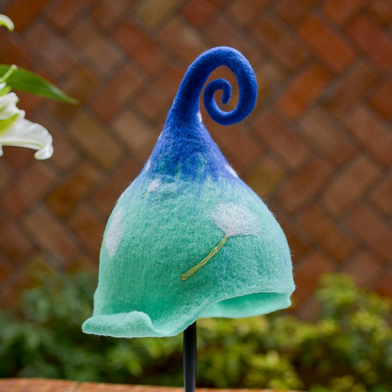 Hand-made Wool Felt Hat for Adult Children Spring Wizard Magic | Etsy