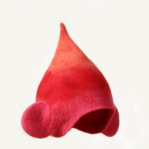 Handmade Wool Felt Cartoon Cap Creative Cap Custom Pointed Cap Golden ...