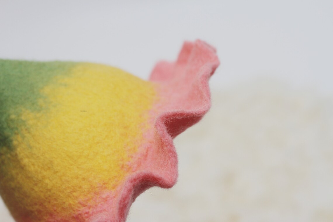 Elf Petal Hat A Wizard's Cap Witch Hat Wizard Magic Hat- Wizard Wool ...