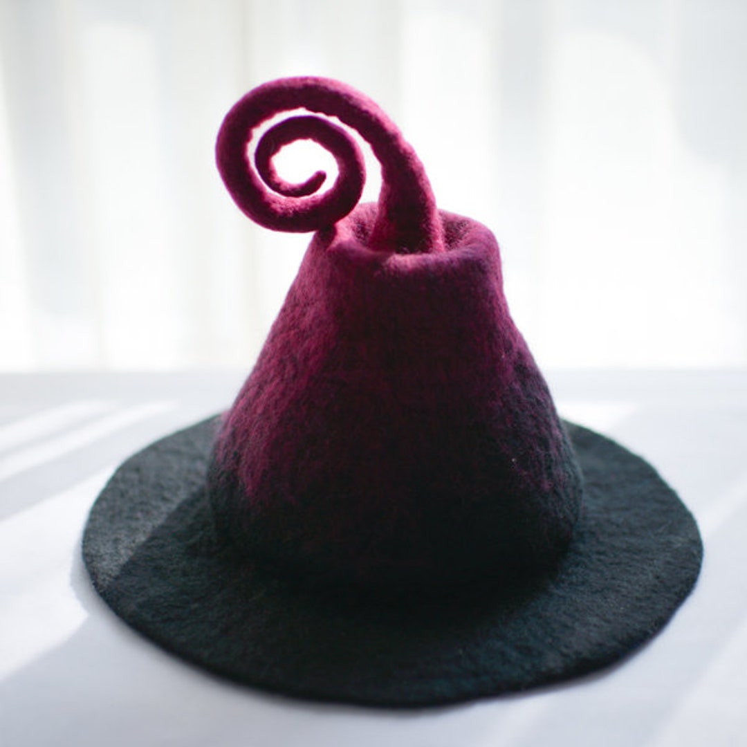 Hand-made Felted Custom Hat Halloween Costume Hat. . Wizard Hat ...