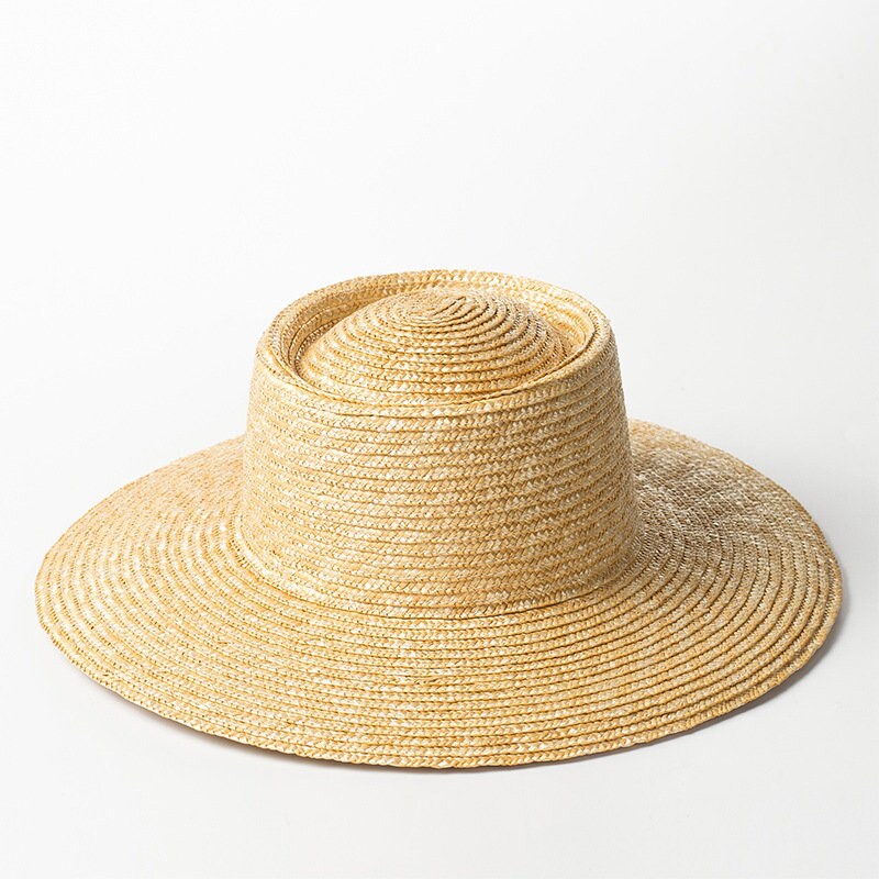 Simple Ring With High Straw Straw Straw Hat for Lady Sun - Etsy